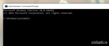 Cum se deschide (execută) Linia de Comandă (CMD) cu drepturi de ...